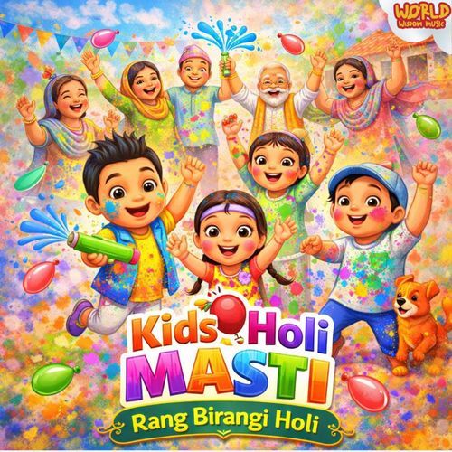 Holi Aayi Re (Kids Holi Celebration Version) - Song Download from Kids ...