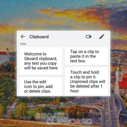 Welcome To Gboard Clipboard, Any Text You Copy Will Be Saved Here ...